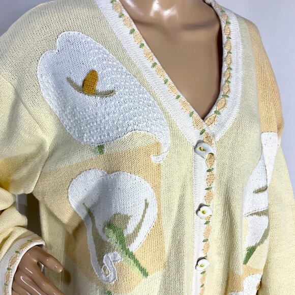 Storybook Knits | Sweaters | Storybook Knits Sz 2x Calla Lily With ...